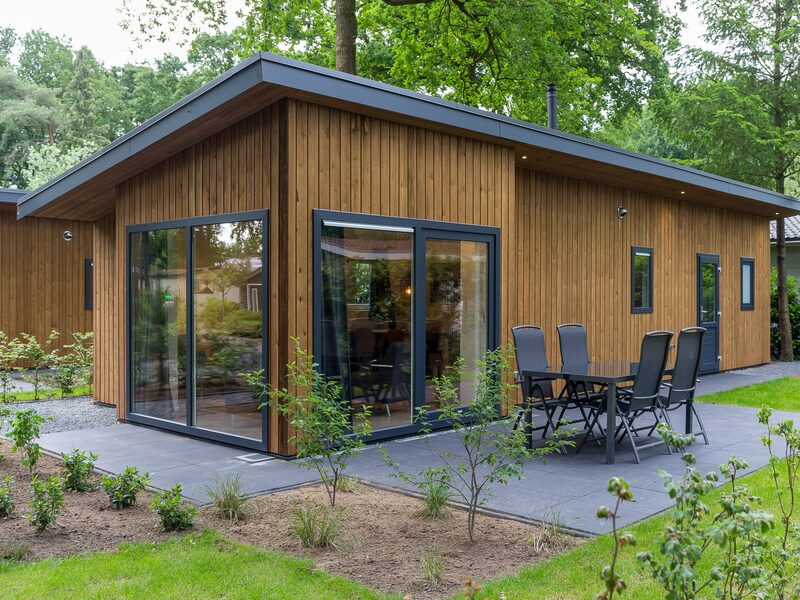 Wood Lodge Eco 4 persons with hot tub or Jacuzzi and sauna