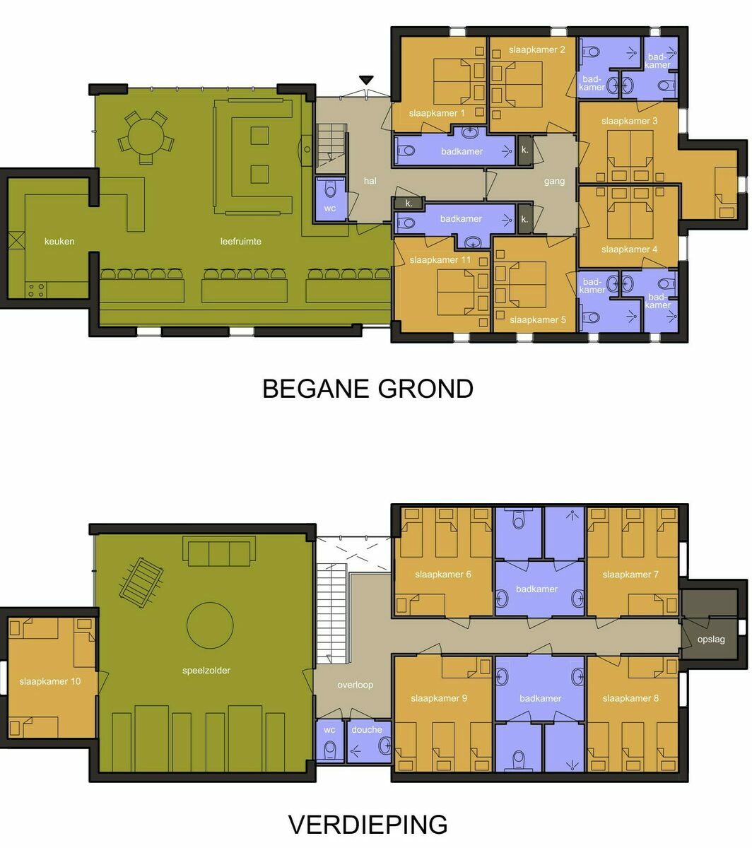Groepsaccommodaties in Buurse - GROEPEN.NL